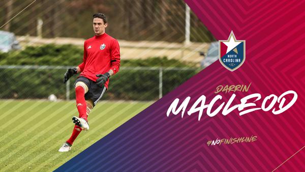 North Carolina FC Signs Goalkeeper Darrin MacLeod - North Carolina FC